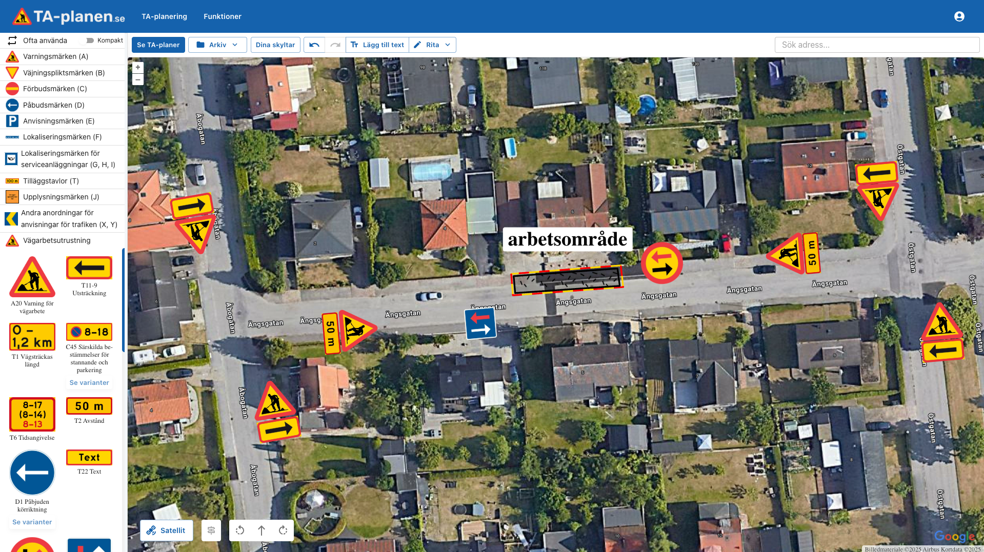 TA-Planen.se | Ett professionellt och enkelt TA-planeringsprogram